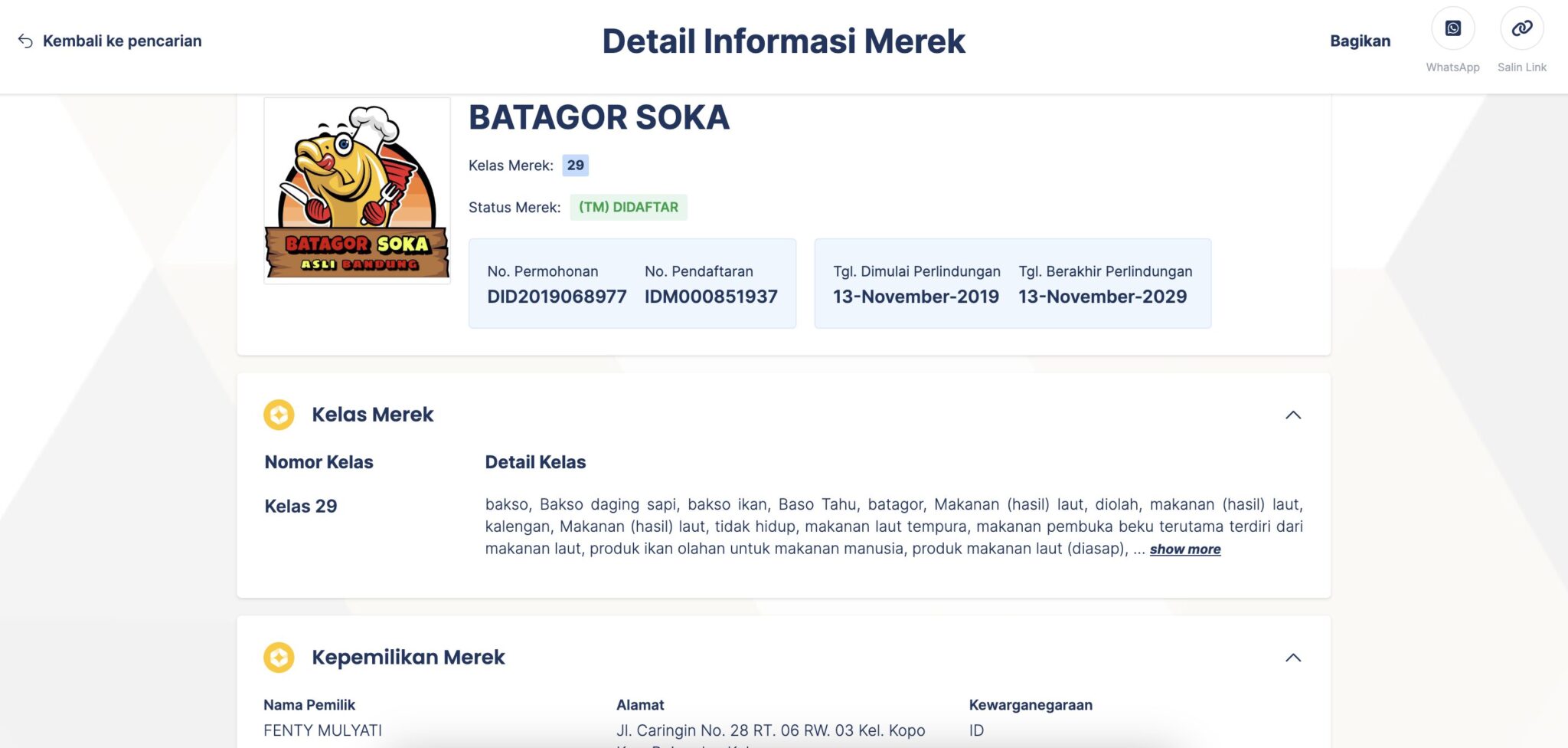 15+ Contoh Merek Dagang Makanan Terdaftar, Cek di Sini!