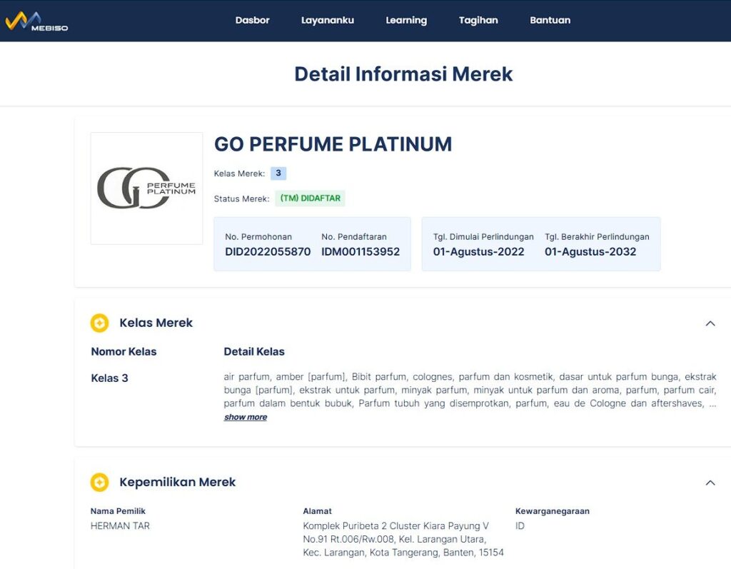 7+ Contoh Logo Brand Parfum Terdaftar Indonesia yang Eksis!
