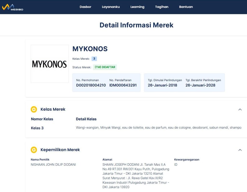 Ini 7+ Contoh Logo Parfum Terdaftar sebagai Merek di DJKI!